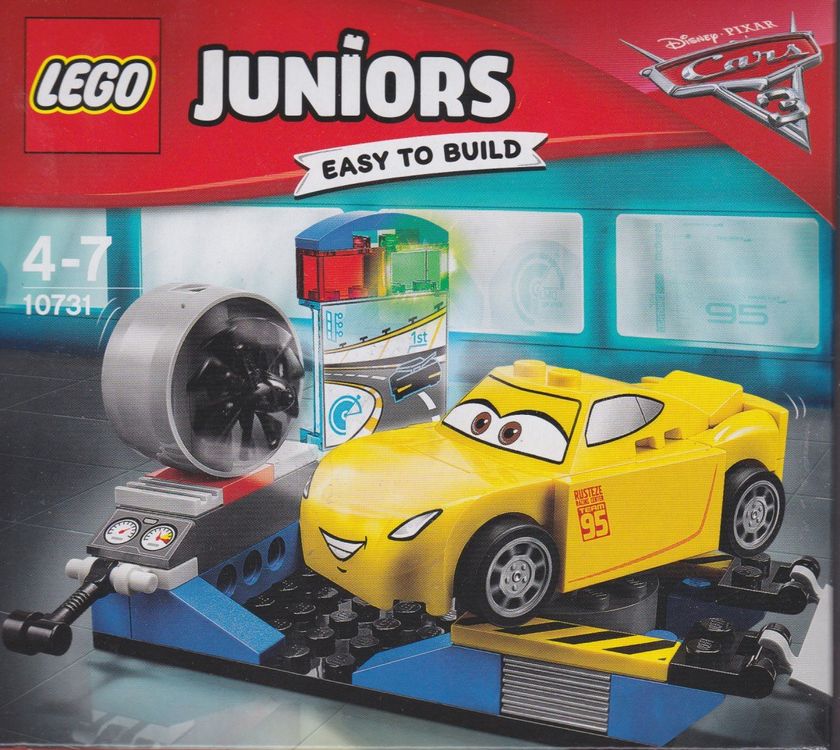LEGO JUNIORS EASY TO BUILD 10731 CARS 3 SIMULATORE DI CRUZ R (Neu und ...