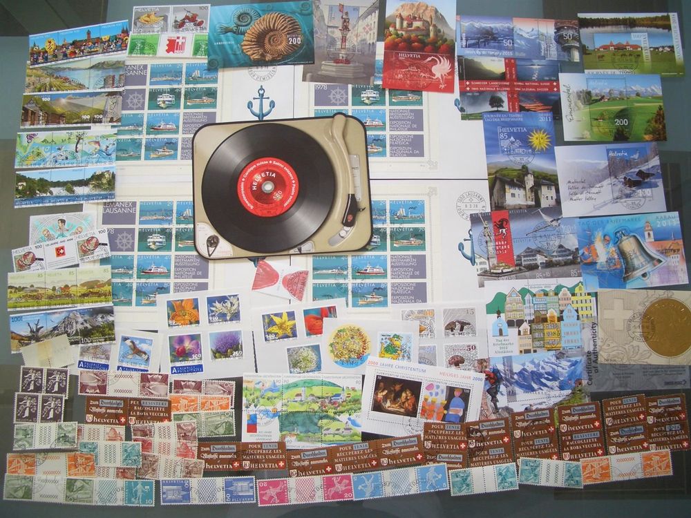 CH-Blocks, Zusammenhängende, ZW, ZD usw. (Gebraucht) in diegten für CHF ...