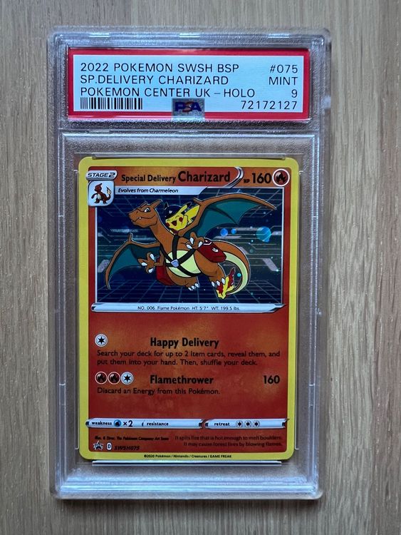 1x POKEMON SPECIAL DELIVERY CHARIZARD PSA 9 HOLO RARE | Kaufen auf Ricardo