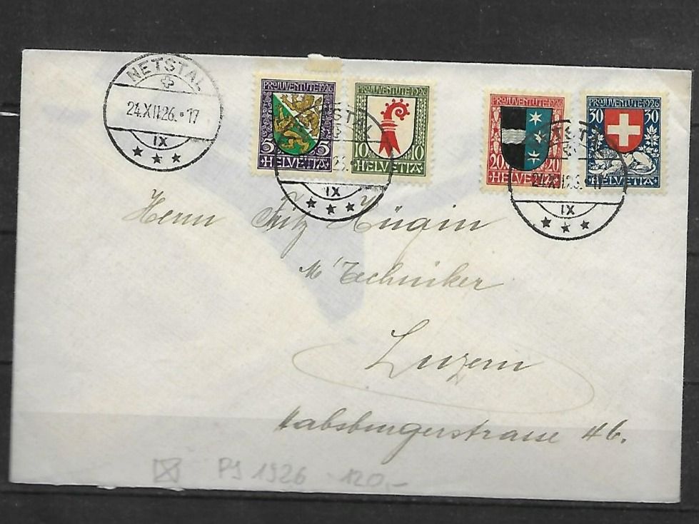 PJ 1926 Satzbeleg Kat: CHF 120.- (Gebraucht) in Basel für CHF 8 – mit Lieferung auf Ricardo kaufen