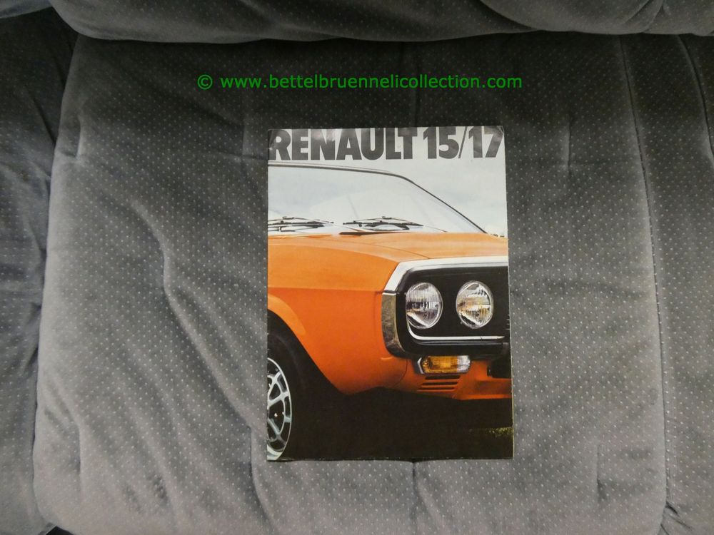 Renault R15/R17 Prospekt deutsch | Kaufen auf Ricardo