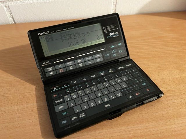Casio SF-9000 Digital Diary | Kaufen auf Ricardo