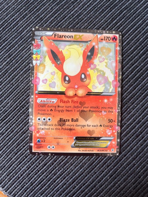 Pokemon Flareon EX Generation RC6/RC32 (Gebraucht) in Wabern für CHF 9 ...