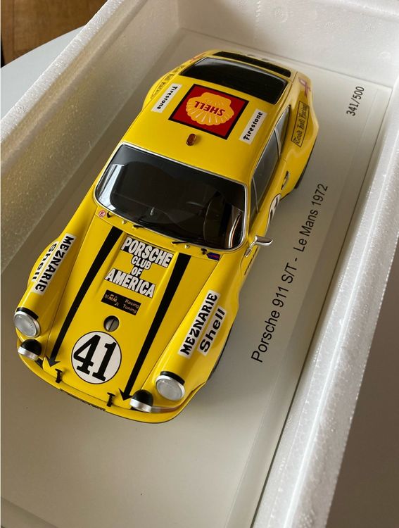 Porsche 911 S/T - Le Mans 1972 Toad Hall Racing 1:18 (Neu und ...