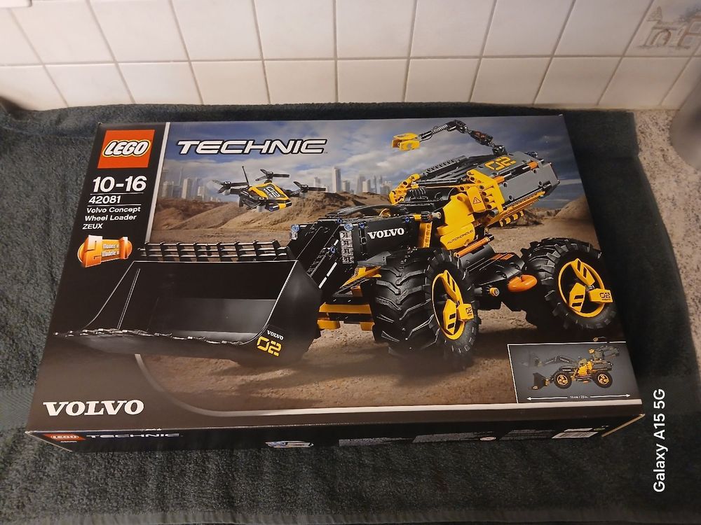 LEGO Technic 42081 Volvo Concept Wheel Loader ZEUX (OVP) | Kaufen auf ...