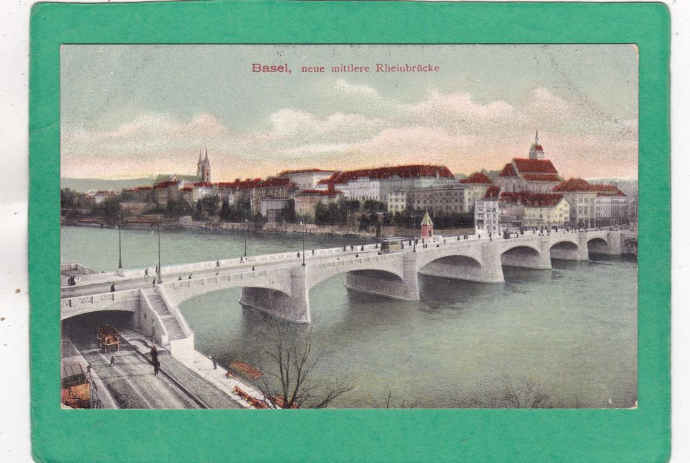 Basel neue mittlere Rheinbrücke (Gebraucht) in Herisau für CHF 2 – mit Lieferung auf Ricardo kaufen