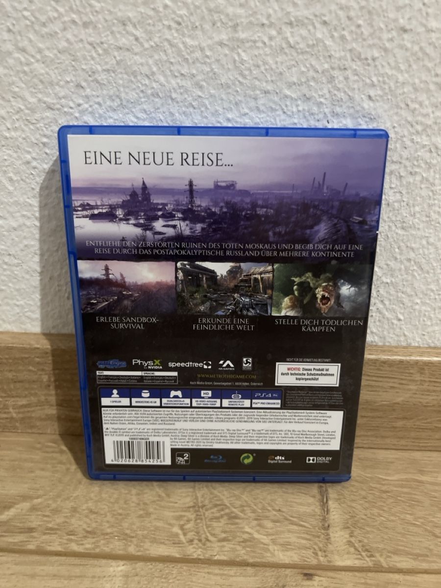 Metro Exodus - PS4 (Gebraucht) in Aarburg für CHF 1 – mit Lieferung auf ...