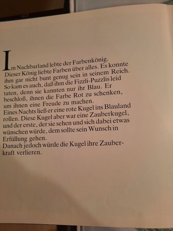 Kinderbuch "Kennt Ihr Blauland?" von Tina Rau, 1988 (Gebraucht) in ...