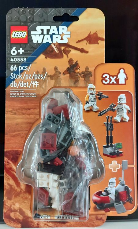 Lego 40558 Star Wars Clone Trooper Command Station NewNeu (Neu und ...