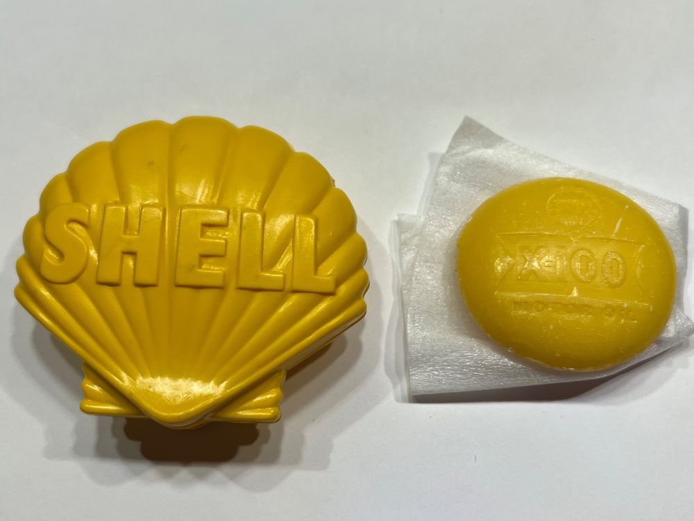 Original Shell Seife Halter mit Seife | Kaufen auf Ricardo