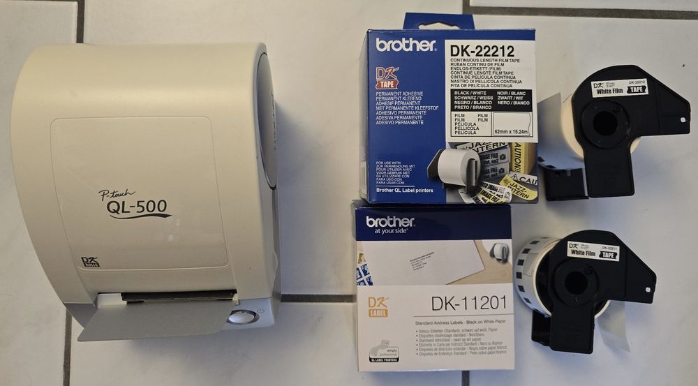 Brother Etiketten Drucker P-Touch QL-500 (Gebraucht) in Witterswil für ...
