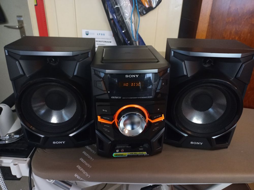 Stereoanlage sony MHC-EX700 (Gebraucht) in Lyss für CHF 22 – mit ...