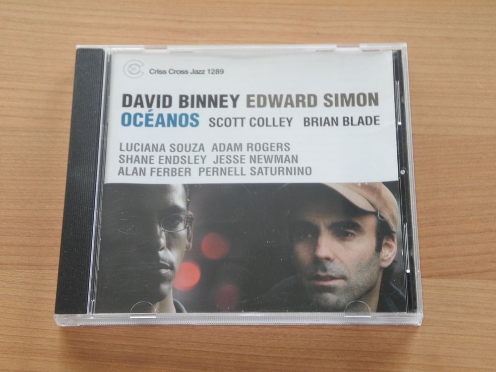 DAVID BINNEY / EDWARD SIMON: OCEANOS - CRISS CROSS JAZZ (Neu (gemäss ...