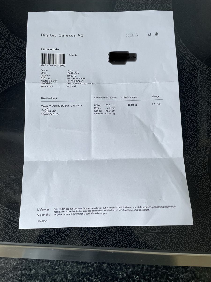 Yuasa YTX20HL-BS NEU 12V Harley Batterie (Neu (gemäss Beschreibung)) in ...