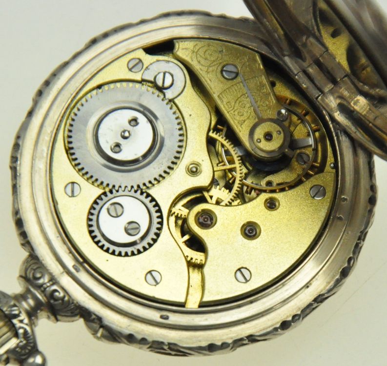 Antike Sprungziffer Taschenuhr mit Pallweber-Patent Silber (Gebraucht) in Wettingen für CHF 385 ...