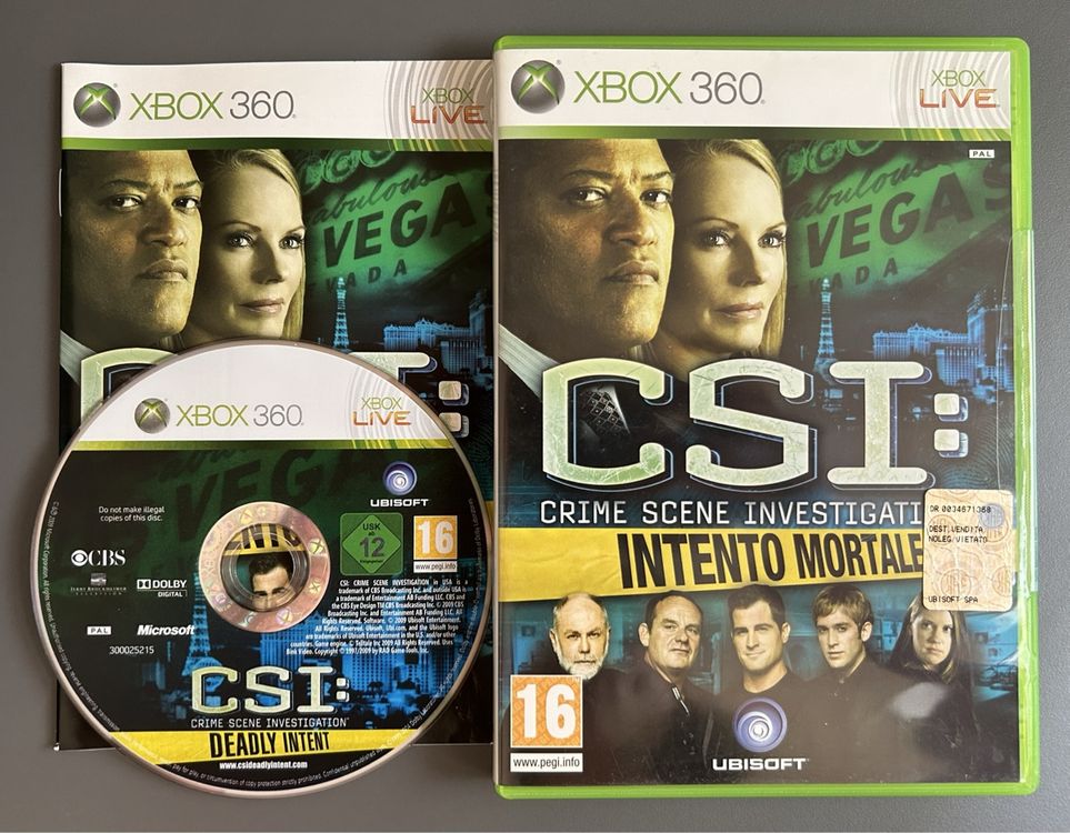 CSI: Tödliche Absichten - Xbox 360 | Kaufen auf Ricardo
