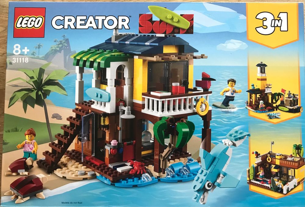 LEGO Creator Surfer Strandhaus 3 in 1 Bausatz 31118 | Kaufen auf Ricardo