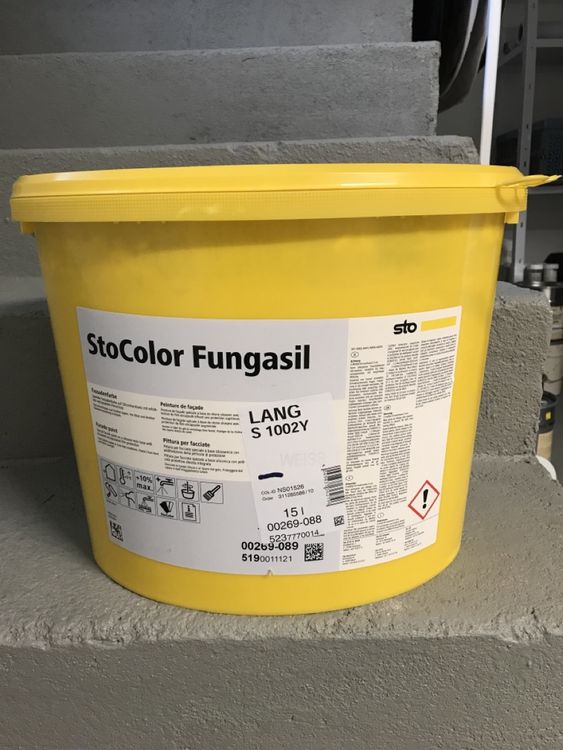 StoColor Fungasil getönt, NCS S1002Y (Neu und originalverpackt) in ...