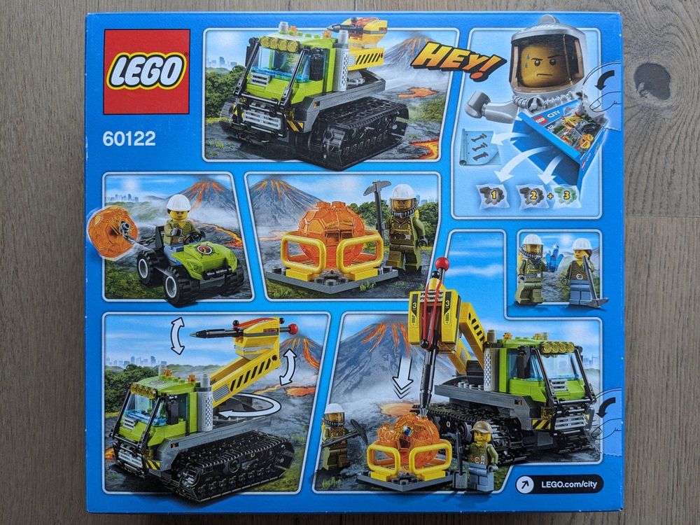 LEGO City 60122 Vulkan-Raupe (Neu und originalverpackt) in Port für CHF ...