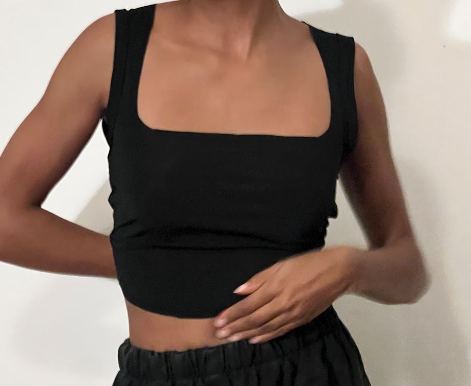 Basic Square Neck Shirt | Kaufen auf Ricardo