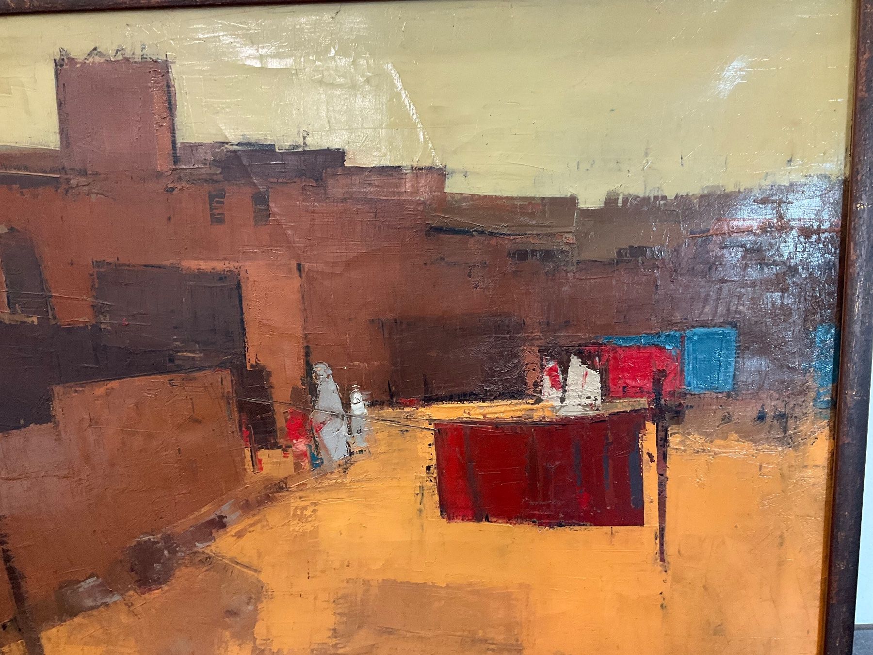 Walter MAFLI (1915-2017) Tableau peinture sur toile signé (Gebraucht ...