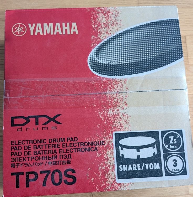Yamaha DTX TP70S E Drum Pad - Snare/Tom - 7.5 inch 3zones (Neu (gemäss ...
