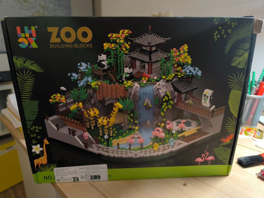 Klemmbausteine - Mini-Blocks - Zoo Desert Area No 823 (Neu und ...