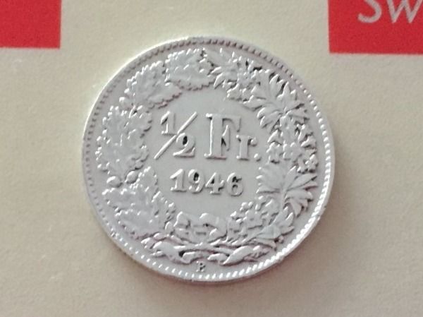 1/2 Franken 1946 ss+ | Kaufen auf Ricardo