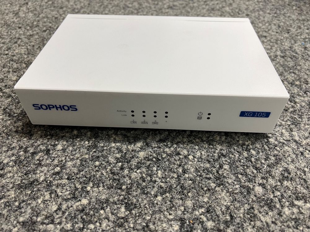 Sophos XG105 Rev 2 Firewall (Gebraucht) in Untersiggenthal für CHF 50 – mit Lieferung auf ...