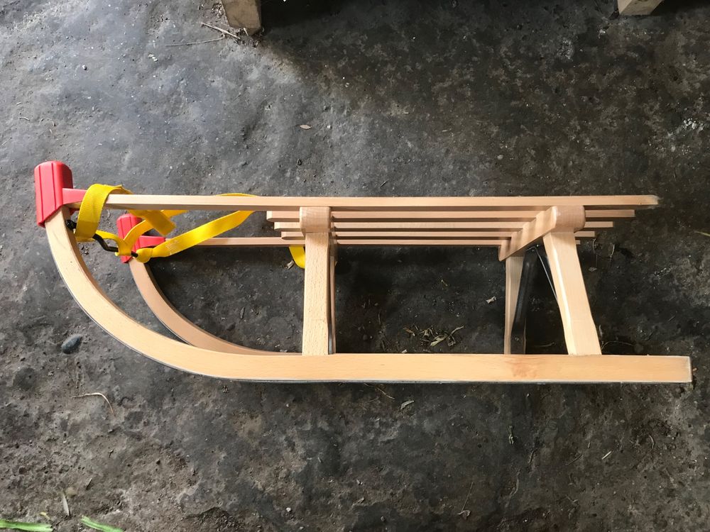 Holzschlitten | Kaufen auf Ricardo