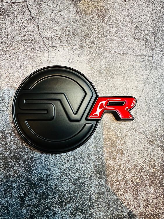 Range Rover SVR Emblem Schriftzug Logo aus Metall NEU (Neu und ...