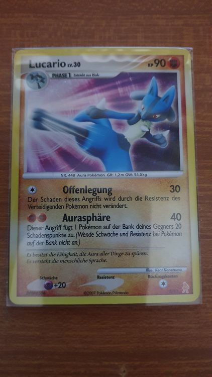 Pokemon Trainer Kit LUCARIO 3/11 Holo | Kaufen auf Ricardo