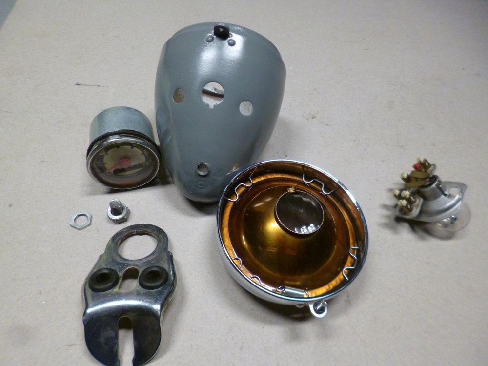 Antike Mofa Eierlampe zu Sachs 502, Puch Velux 60er Jahre | Kaufen auf Ricardo