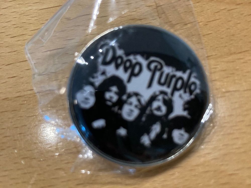 Deep Purple Pin Anstecker Rock Punk Metal Pop | Kaufen auf Ricardo
