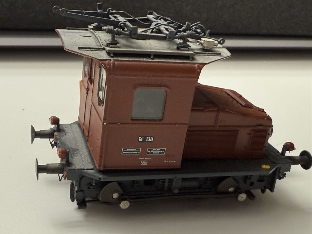 BRAWA SBB Te 2/2 Rangierlok / DC HO defekt (Defekt) in Jonschwil für ...