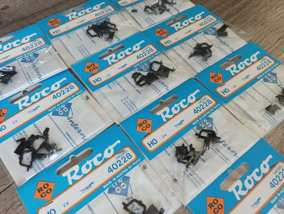 Roco H0 10x Kupplung 40228 4596 (Neu und originalverpackt) in für CHF 3 ...