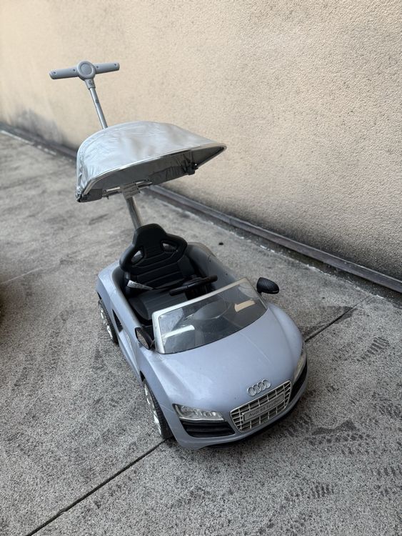 Grey Audi R8 Spyder Kids Push Car - Summer Fun Ride! (Gebraucht) in ...