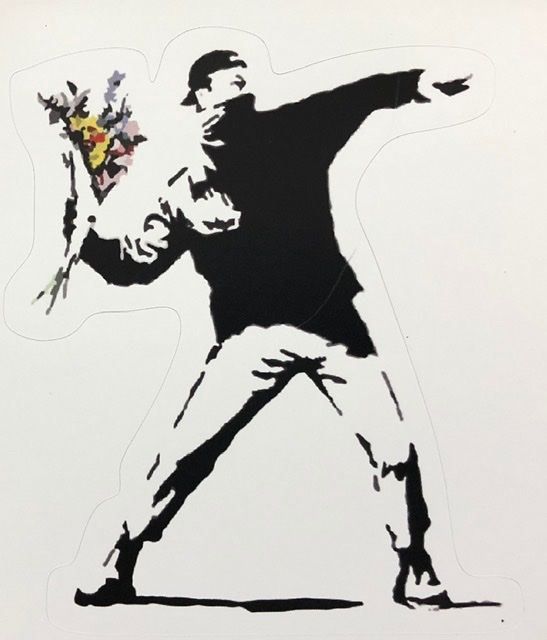 Banksy Sticker, Aufkleber (Neu (gemäss Beschreibung)) in Meilen für CHF ...