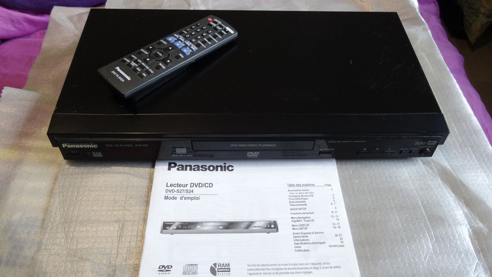 Panasonic DVD-S27-Player/Lecteur Panasonic DVD-S27 (Gebraucht) in La ...