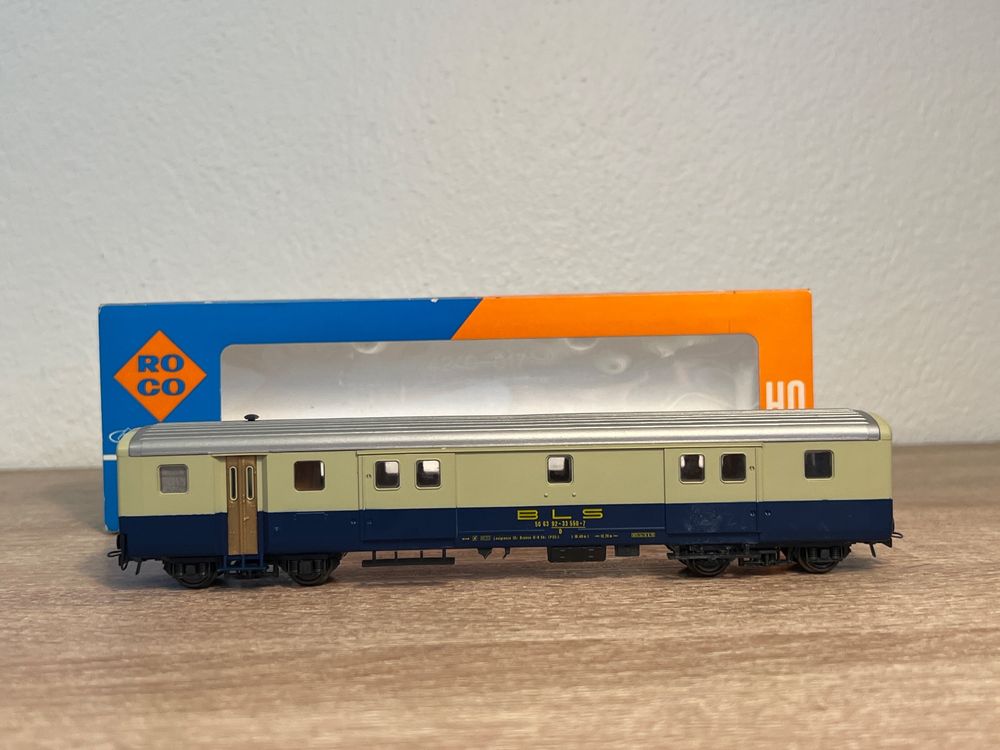 Roco 4240A Gepäckwagen BLS H0 OVP | Kaufen auf Ricardo