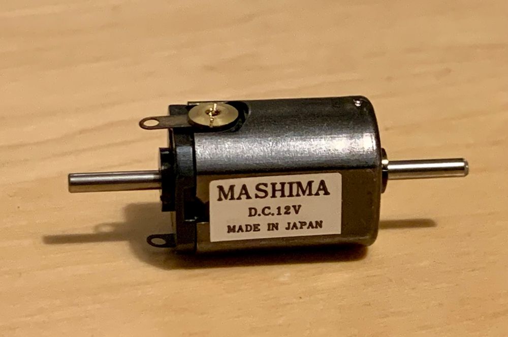 Mashima Motor 12 Volt Metall DC - Made in Japan - 15 x 22mm (Neu und ...