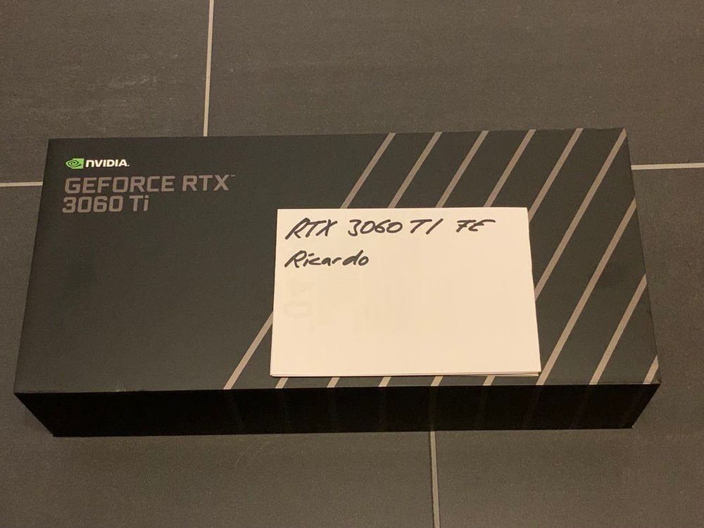 Nvidia Geforce RTX 3060 TI FE Neu (Gebraucht) in Dürnten für CHF 1199 ...
