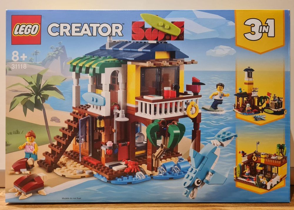 LEGO Creator Surfer-Strandhaus 31118 (Neu und originalverpackt) in Egg ...