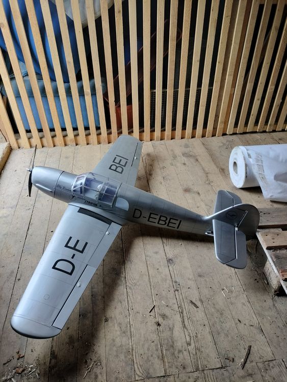 RC Messerschmitt ME-108 " Taifun" von Hebu (Neu (gemäss Beschreibung ...