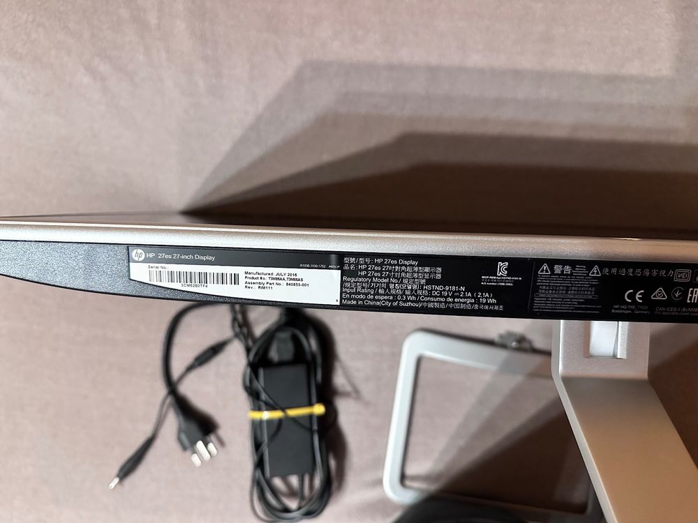 HP 27es Monitor (27") | Kaufen auf Ricardo