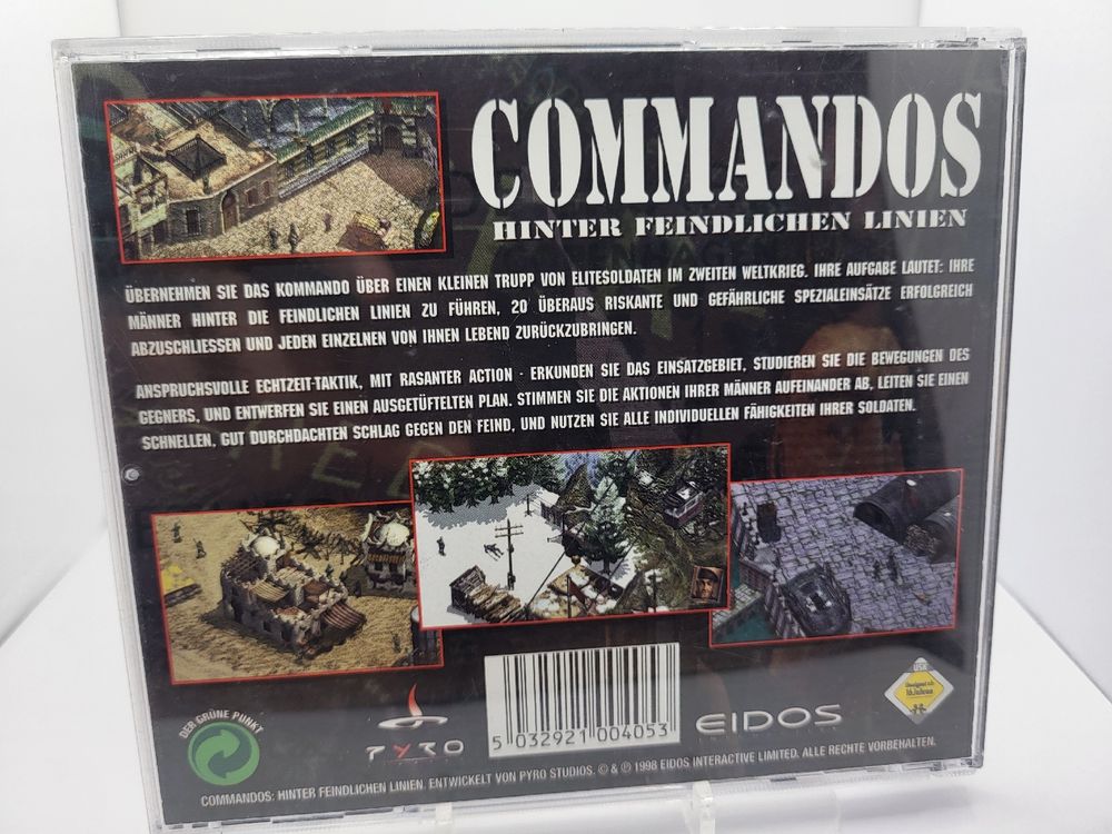 Commandos: Derrière les Lignes Ennemies - PC CD-ROM (D'occasion) à ...