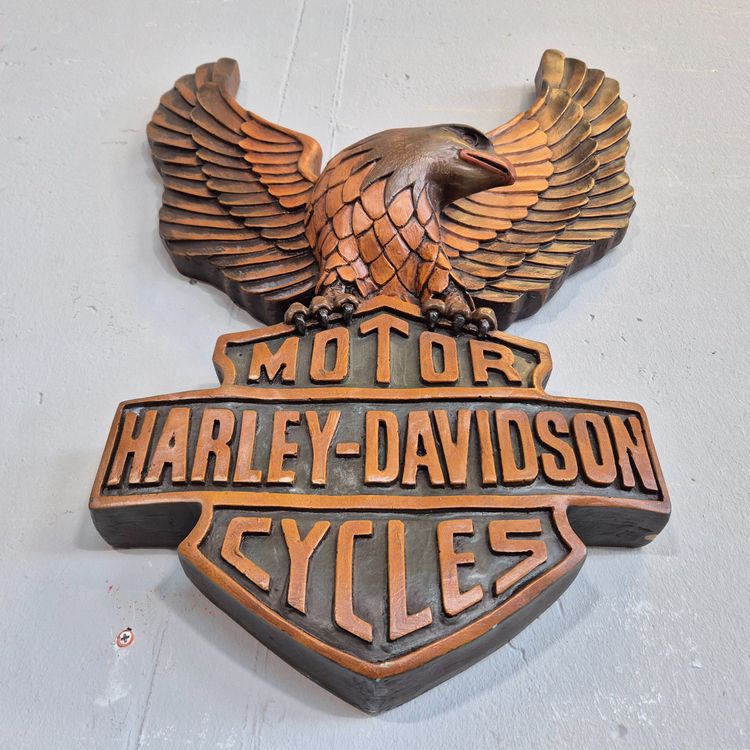 1980 Harley-Davidson Motor Cycles Adler Wandbild Wanddeko (Gebraucht ...