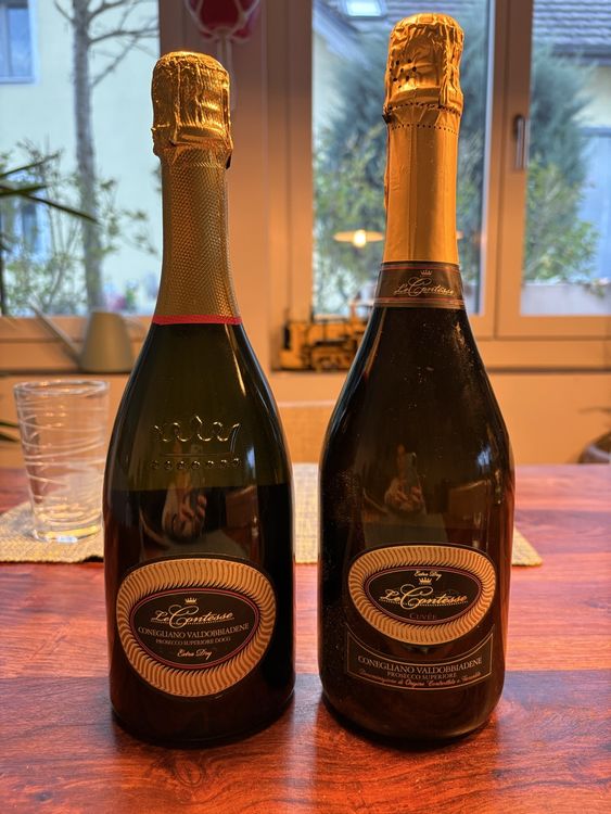 2x Prosecco Le Contesse, 2x 0.75l 🍾🥂 (Neu und originalverpackt) in ...