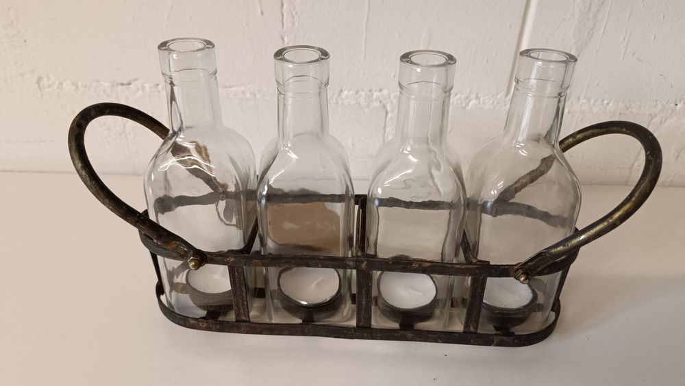 Windlicht Flaschen Edel Rost Advent (Neu (gemäss Beschreibung)) in ...