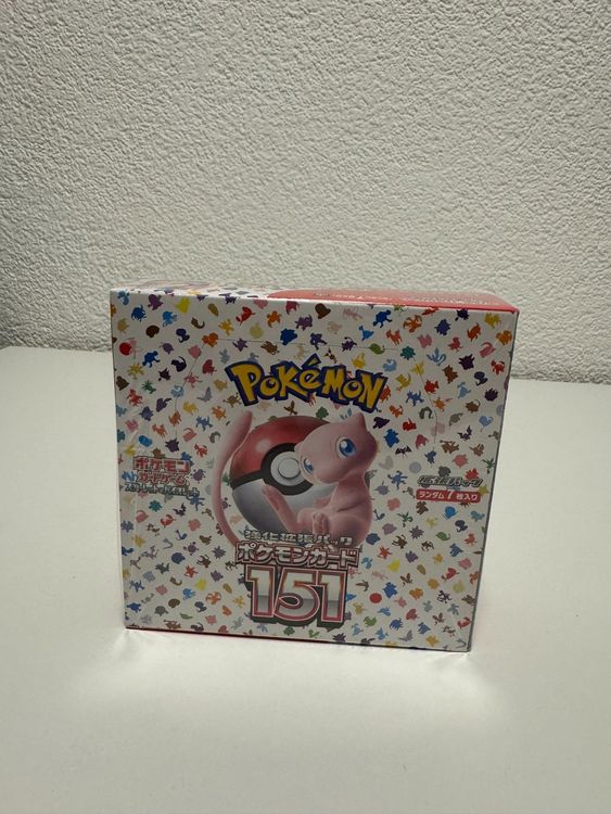 Pokemon 151 Display / Booster Box JPN New Sealed ab 1.- Fr | Kaufen auf ...